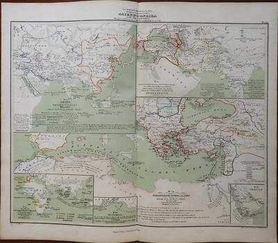 Pre-1900 - Map Of Turkey - 5