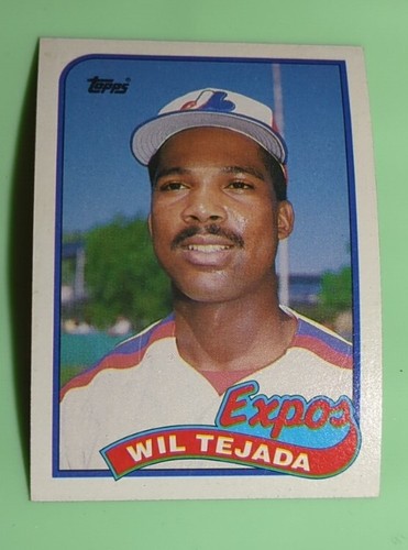 1989 Topps #747 Wil Tejada - Montreal Expos | eBay