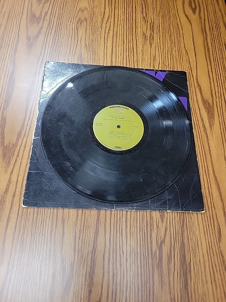 Black Sabbath Master Of Reality Vinyl Lp BS 2562 Please Read ...