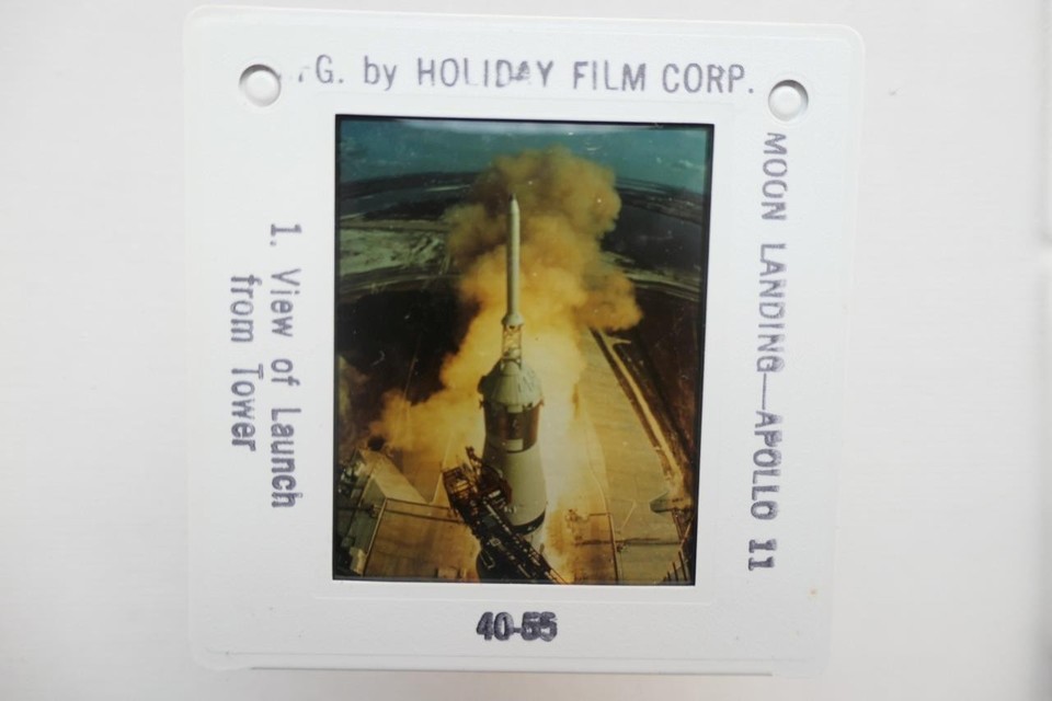 Moon Landing Apollo 11 - 35mm cellulose slide | eBay
