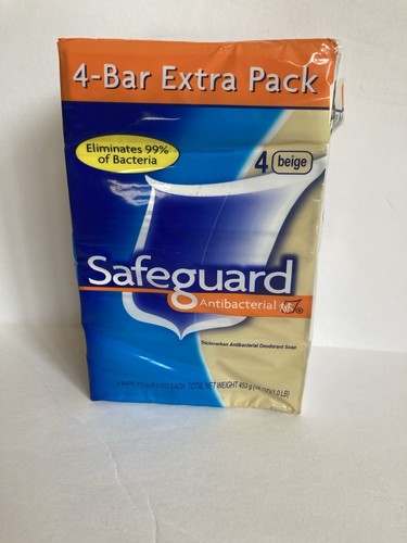 Safeguard 4 Bar Extra Pack Soap Beige Vintage NIP 37000088332| eBay