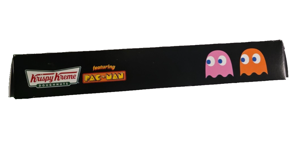 Krispy Kreme Pac-Man - Limited Edition 2025 - Retro Arcade Theme ...