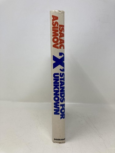 X Stands for Unknown by Isaac Asimov First 1st Edition VG HC | eBay