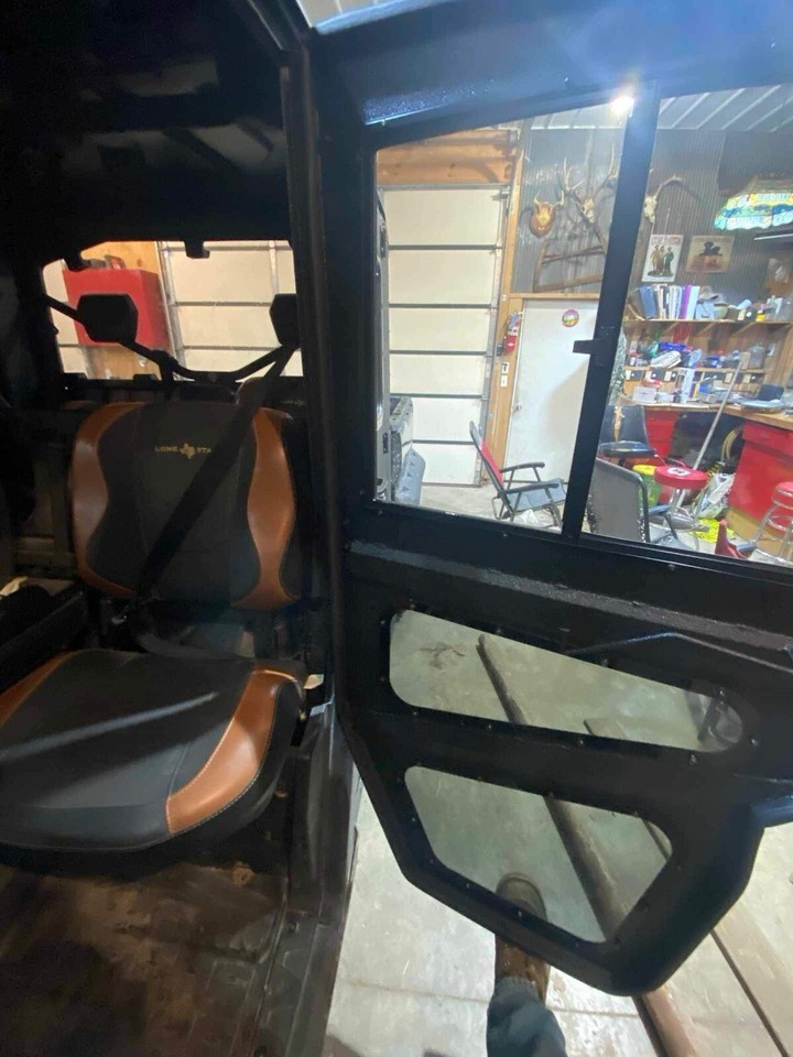 ARMOR TECH CAN-AM DEFENDER MAX 2016-2023 FRONT AND REAR STEEL DOORS ...