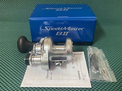 NEW SHIMANO SPEEDMASTER 8 II 2-SPEED LEVER DRAG REEL *1-3 Days Fast ...