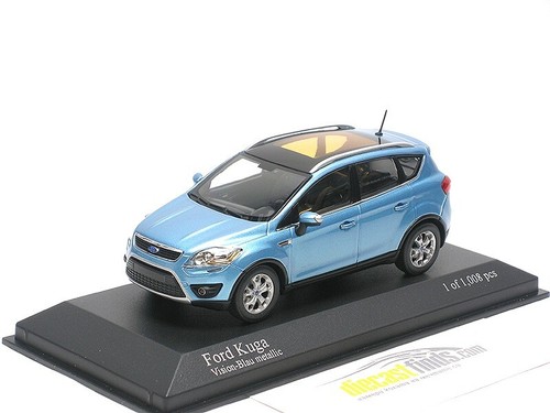 Ford Kuga 2008 Vision Blue Metallic 1/43 Minichamps MINT! | eBay UK