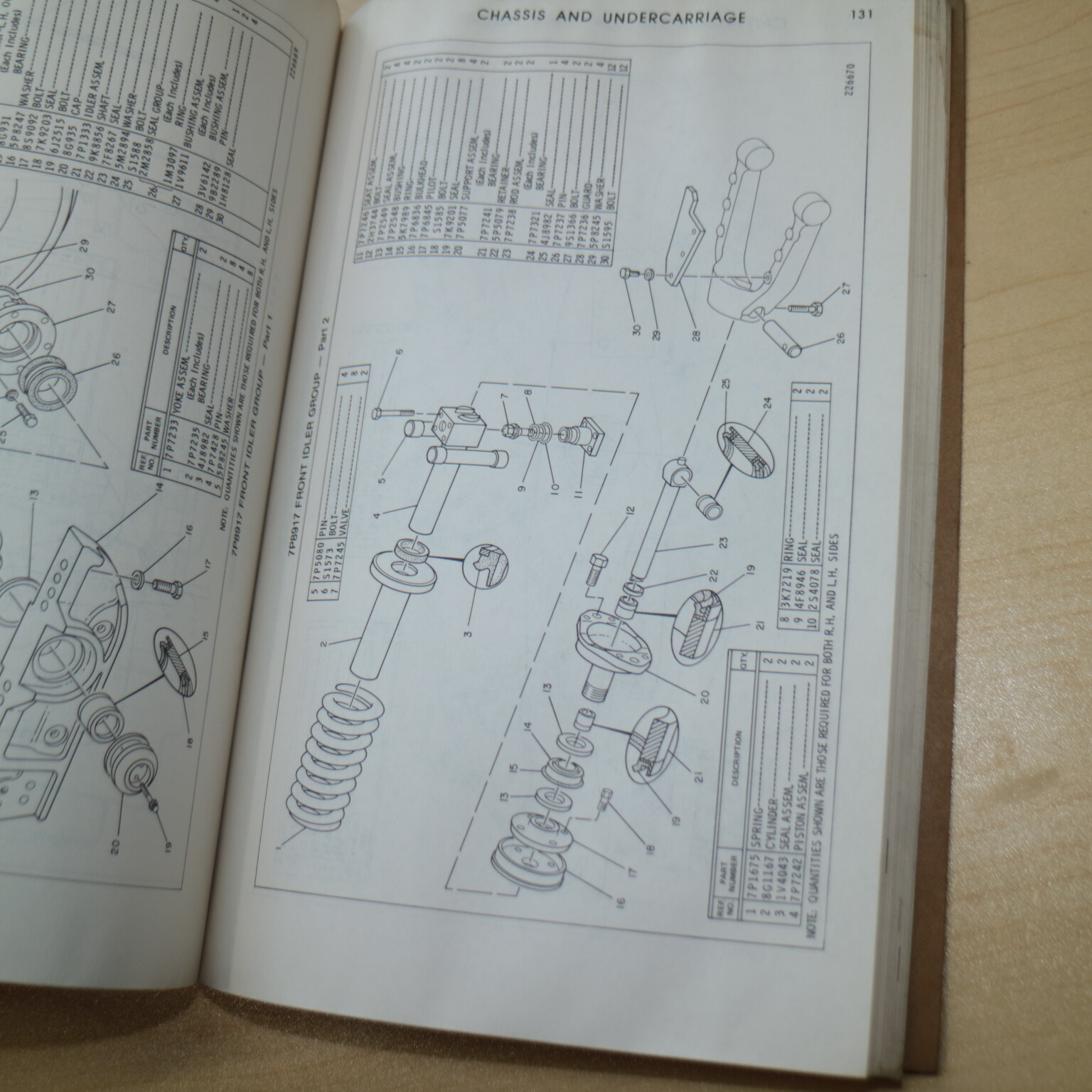 CAT Caterpillar 943 Track Loader Parts Manual Book Catalog 4Z series ...