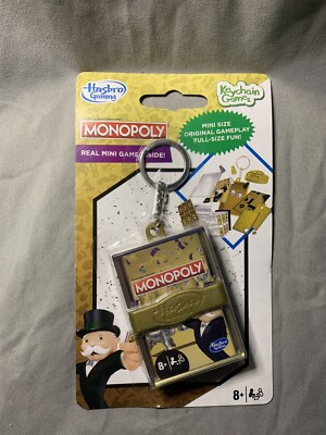 Hasbro Mini Monopoly Keychain Board Game | eBay