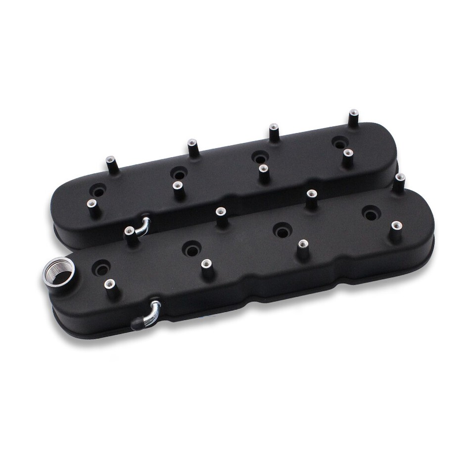 For GM LS1 LS2 LS3 LS6 6.0 Tall Valve Covers w/ Coil Mounts Cast ...