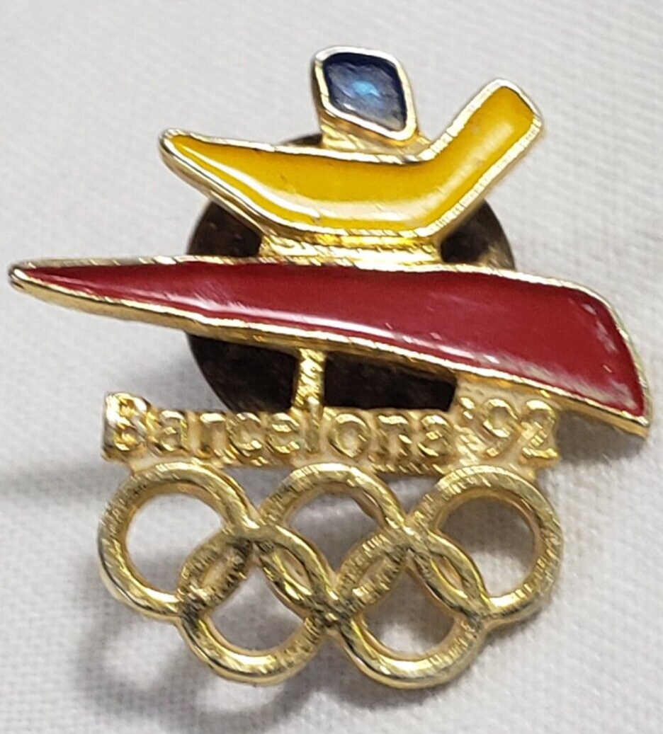 Barcelona '92 Olympic Logo Pin 1992 Spain Hat Lapel Tie Pin Summer XXV ...