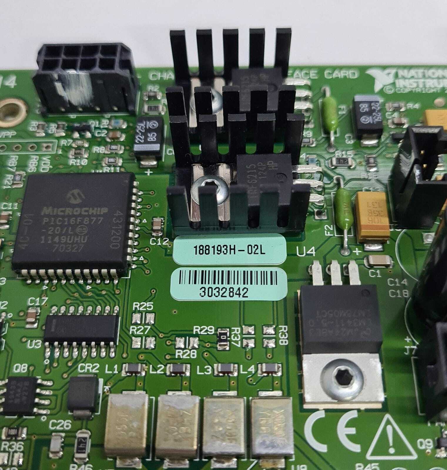 National Instruments NI PXI Chassis Fan Interface Card 188193H-02L for ...