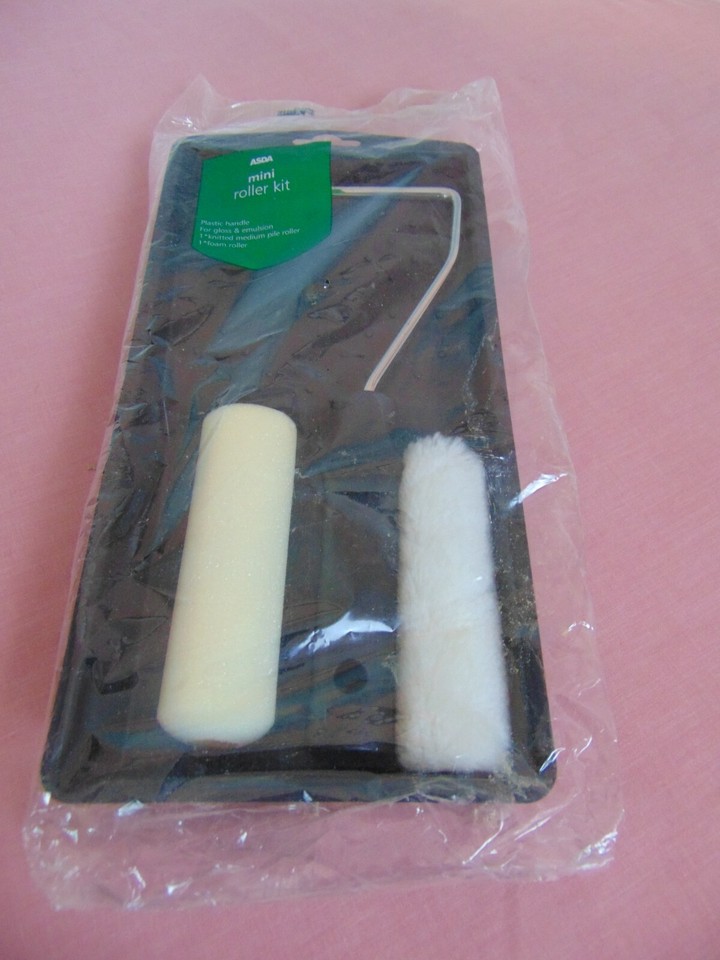 New Asda Mini Paint Roller Set | eBay UK