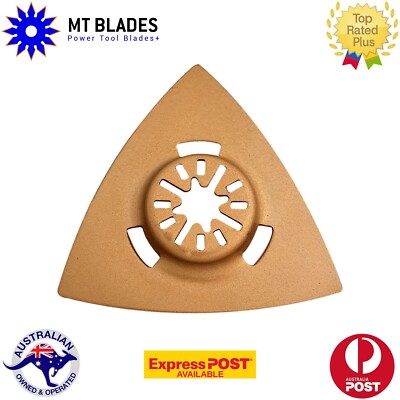 76mm Triangular Carbide Rasp Multi Tool Blade- Multi-fit Standard ...