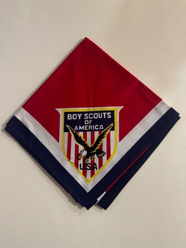 1963 Boy Scout World Jamboree USA Contingent Neckerchief | eBay