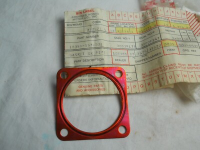 Honda NOS CR350, MT250, Exhaust Pipe Joint Gasket, # 18359-357-000 ...