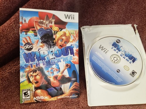 Wipeout: The Game (Nintendo Wii, 2010) game and manual only, tested ...