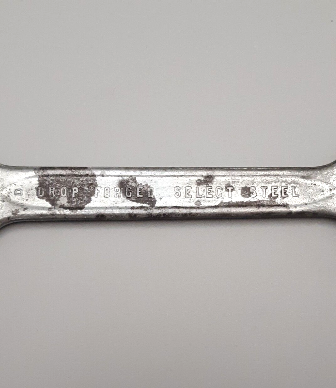 Vintage Indestro Select Steel 11/16" x 19/32" Open End Wrench 027 USA ...