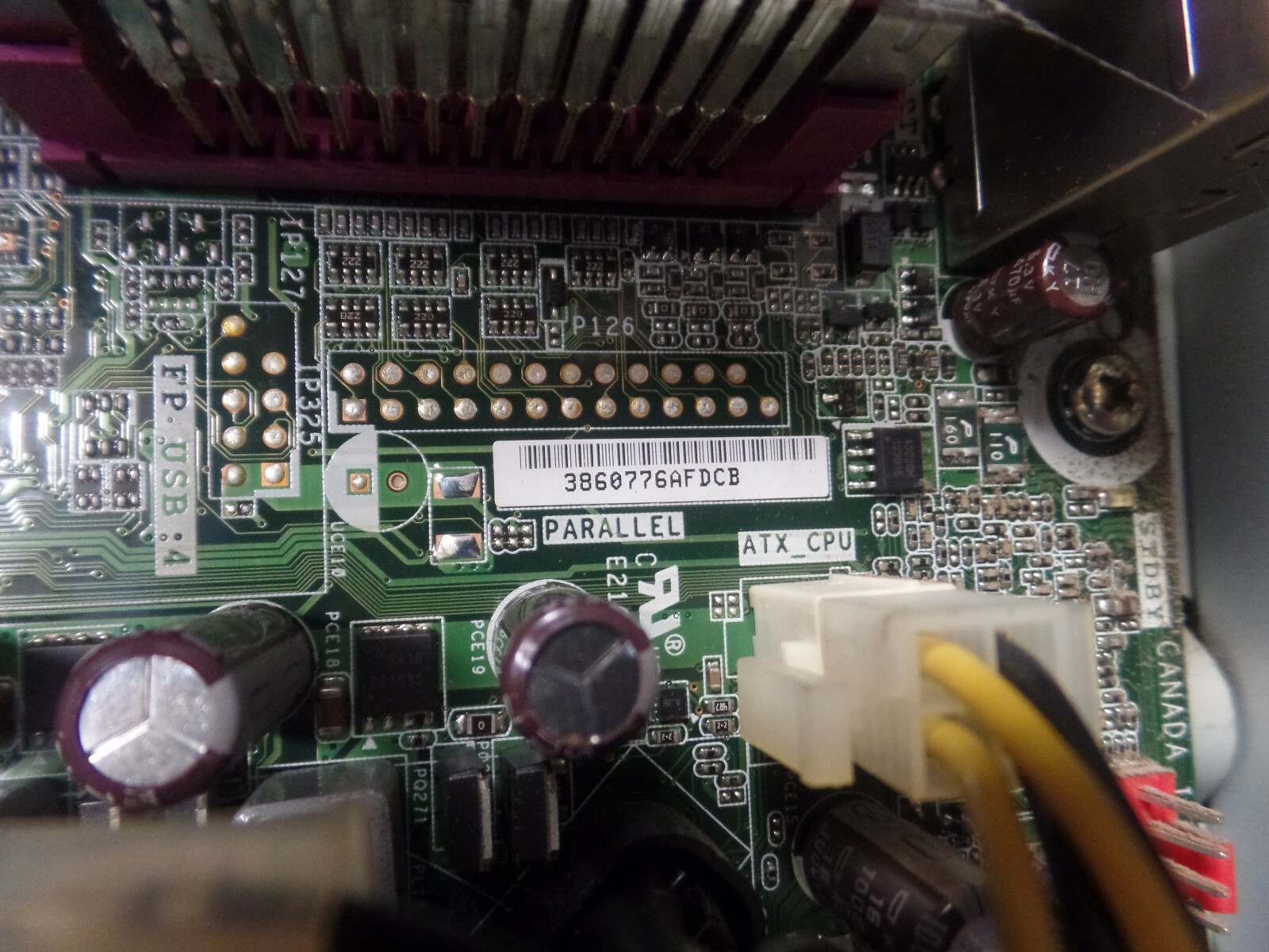 INTEL TOWER PC DH61SA G38870-202 MOTHERBOARD PENTIUM 2.70GHz WINDOWS 10 ...