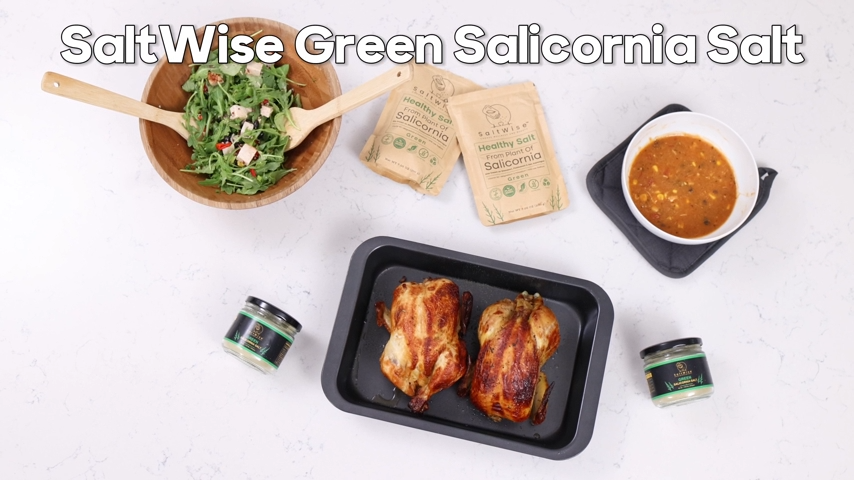 Green Salicornia Salt - Low Sodium Healthy Salt Substitute, Organic ...