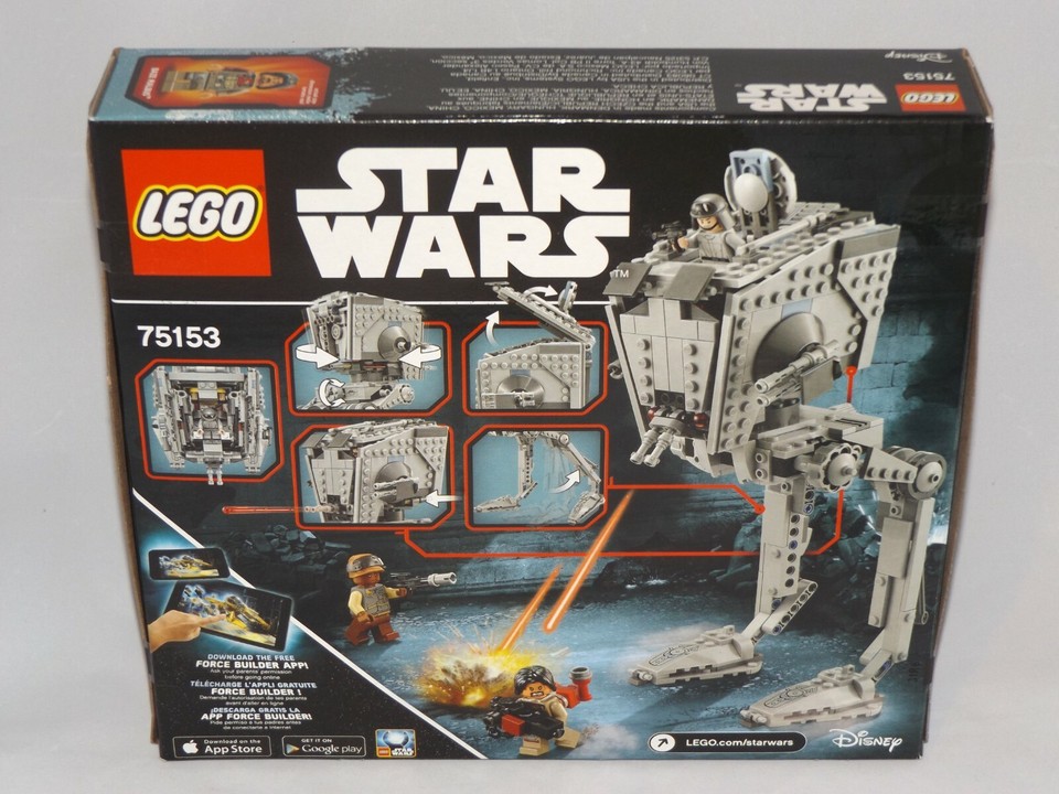 LEGO 75153: AT-ST Walker Star Wars Baze Malbus Rebel Trooper Imperial ...