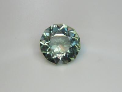8.07CT VS STUNNING BRAZILIAN FANCY ROUND PRASIOLITE MEDIUM LIGHT GREEN ...