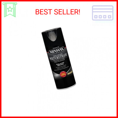 Minwax Fast Drying Polyurethane Spray, Protective Wood Finish, Clear ...
