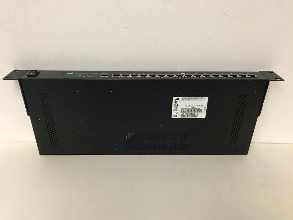 DIGI 50000777-06 70001978 70001980 PORTSERVER TS 16 MEI RACK WITH ...