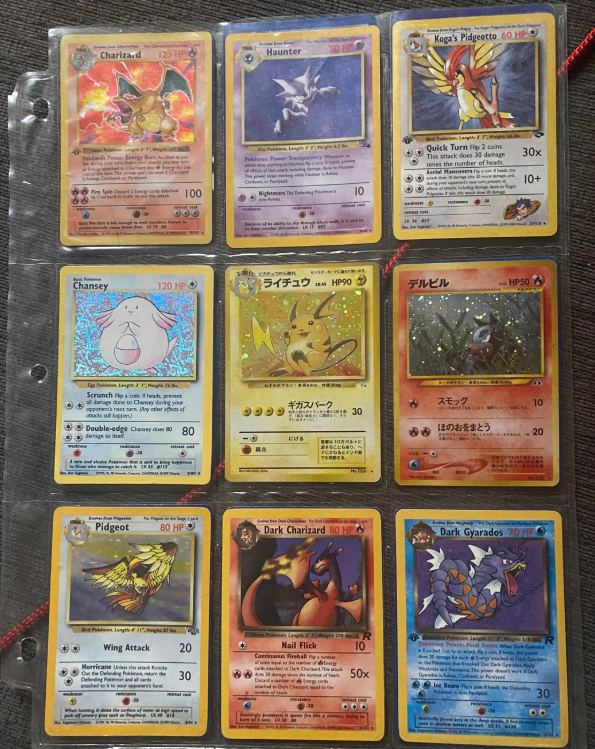 Vintage Pokémon TCG 5 WOTC To 2010 cards Rares,Holos,First Edition ...