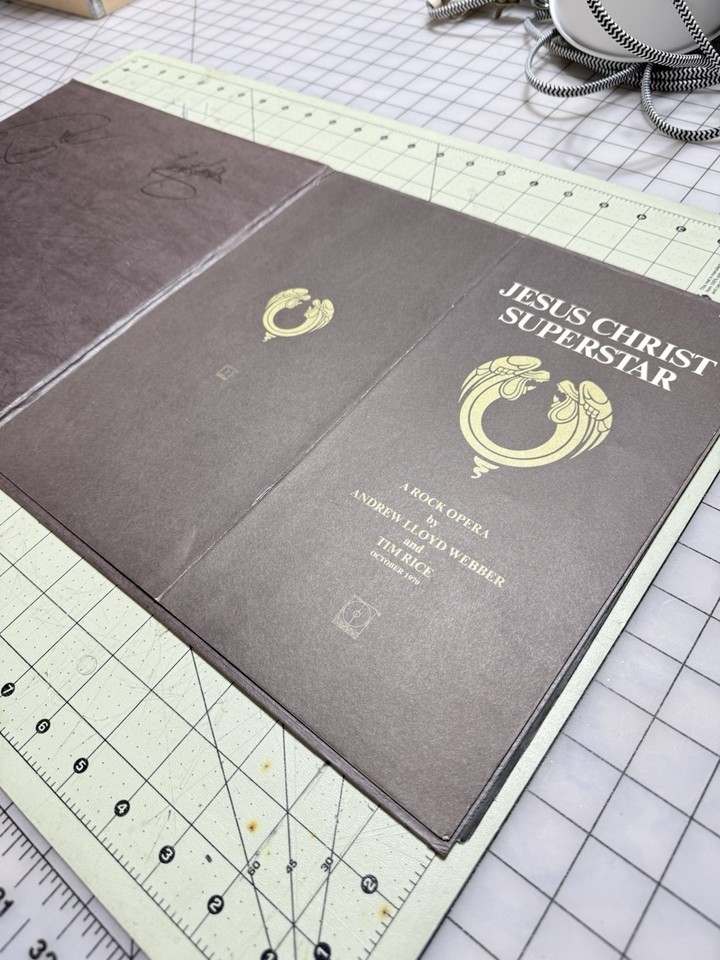 Original Jesus Christ Superstar Autographed Album. Not A Reprint | eBay