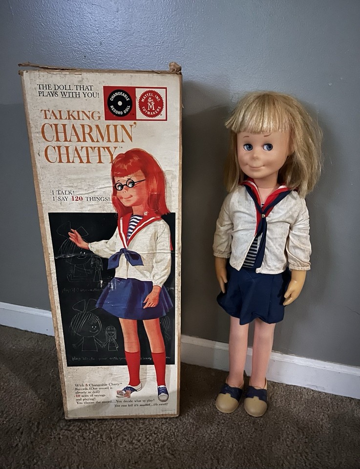 1961 Charmin’ Chatty Doll 25 inches Mattel | eBay