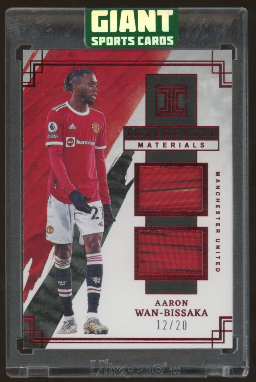 Aaron Wan-Bissaka 2021 Impeccable Premier League #DM-AWB Impeccable ...
