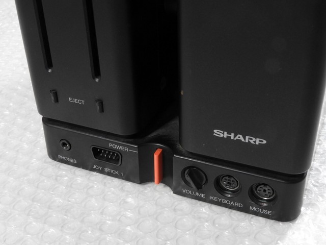 Sharp X68000 Expert CZ-602C-BK Computer For parts 100V 50/60Hz PC Game ...