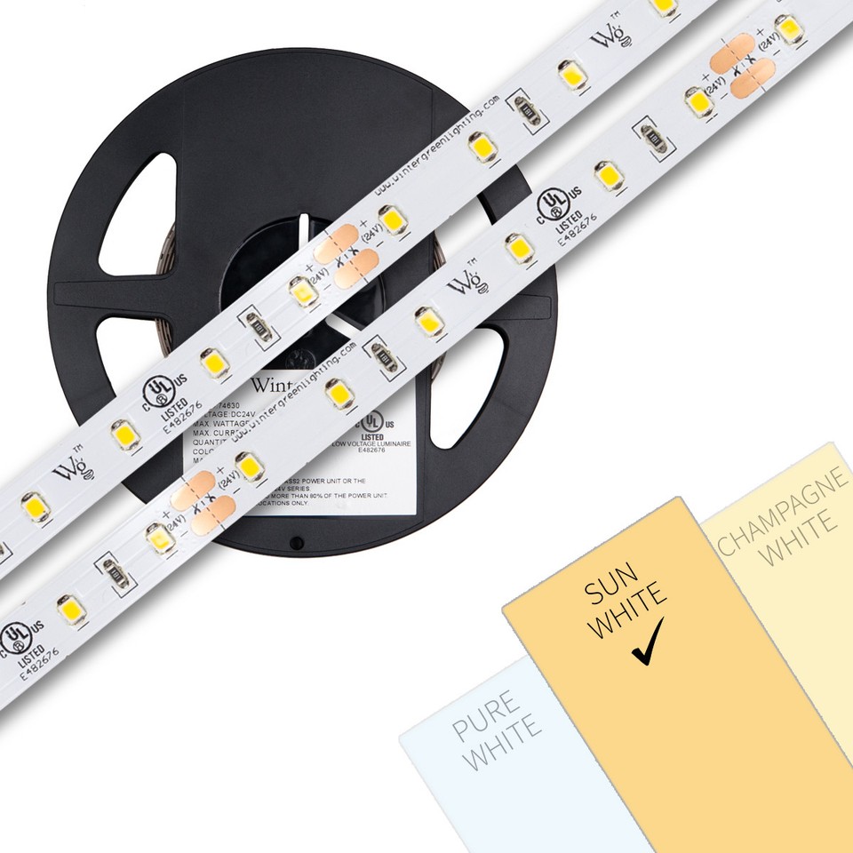 LED Strip Light 12V and 24V, Dimmable Cuttable LED Tape Light | eBay