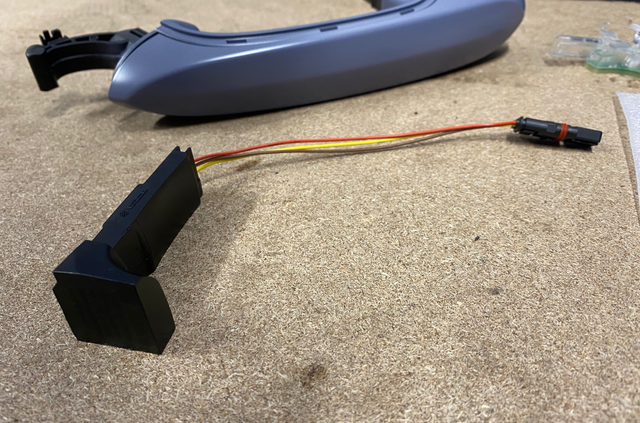 Genuine BMW Outer Door Handle Left 475 Black Sapphire 51219491461 for ...