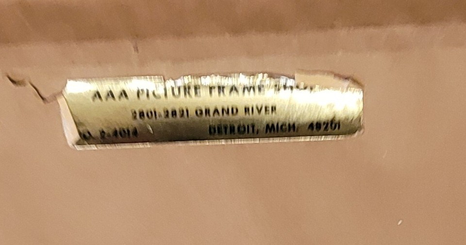 DETROIT HAROLD NEAL PAINTING AFRICAN AMERICAN ARTIST SCARCE FRAMED | eBay