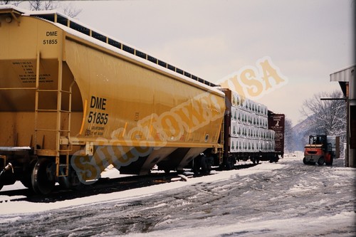 Vtg 2007 Train Slide DME 51855 Hopper Car Herndon PA X7J188 | eBay