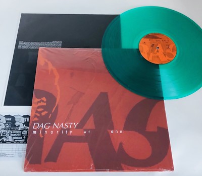 DAG NASTY Minority Of One SEALED LP GREEN VINYL REVELATION | eBay