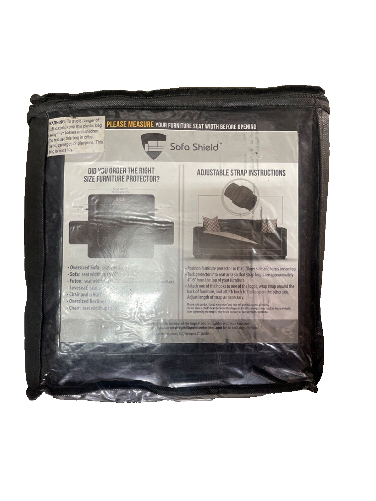Sofa Shield The Original Reversible Couch Slipcover Furniture Protector ...
