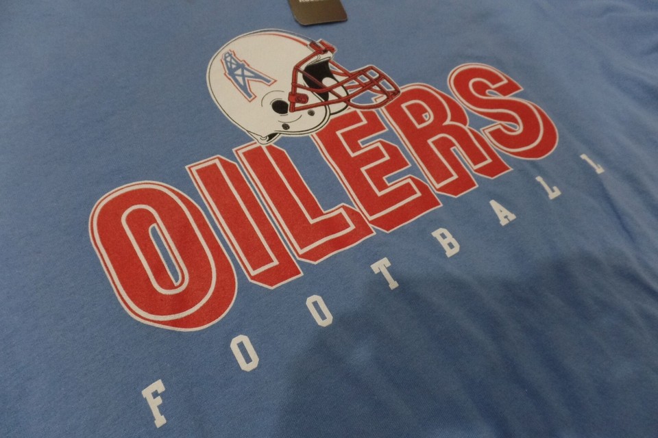 Houston Oilers Wordmark Reebok Throwback T Shirt New tags Oversized ...