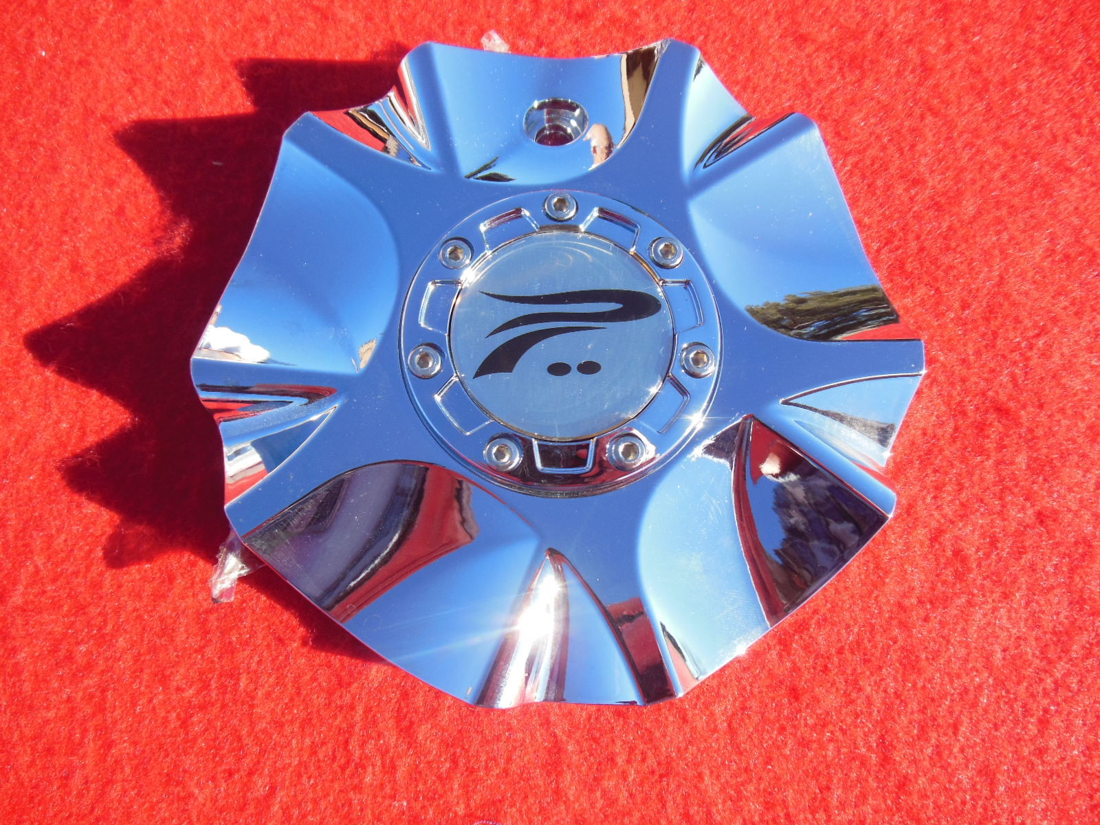 PLATINUM ULTRA Custom Wheel Center Cap Chrome Finish 57721670F-1A A89 ...