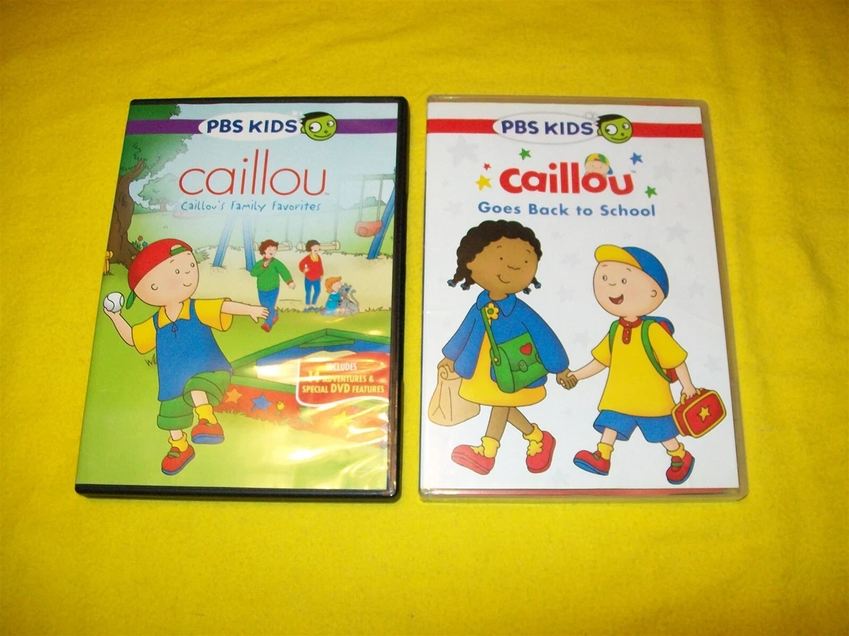 Caillou Family Collection Vhs