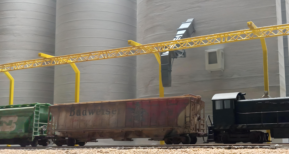 N Scale Grain Elevator - Concrete Silos Kit - Upgradable 1:160 | eBay