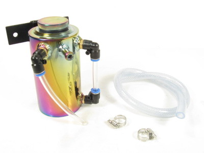 Weapon-R Coolant Overflow Catch Tank Reservoir Can 18 Oz Neo Ti Chrome ...