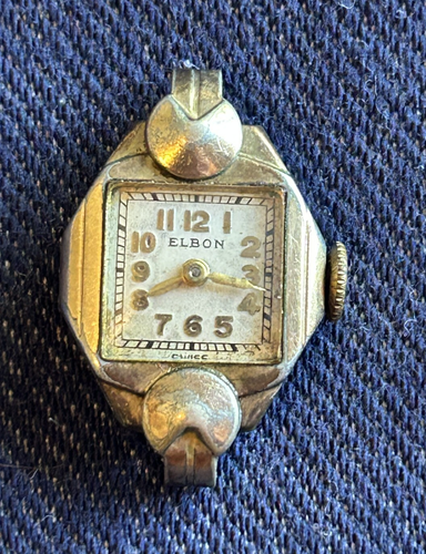 Vintage Elbon Ladies Swiss Wristwatch Gold Colored | eBay