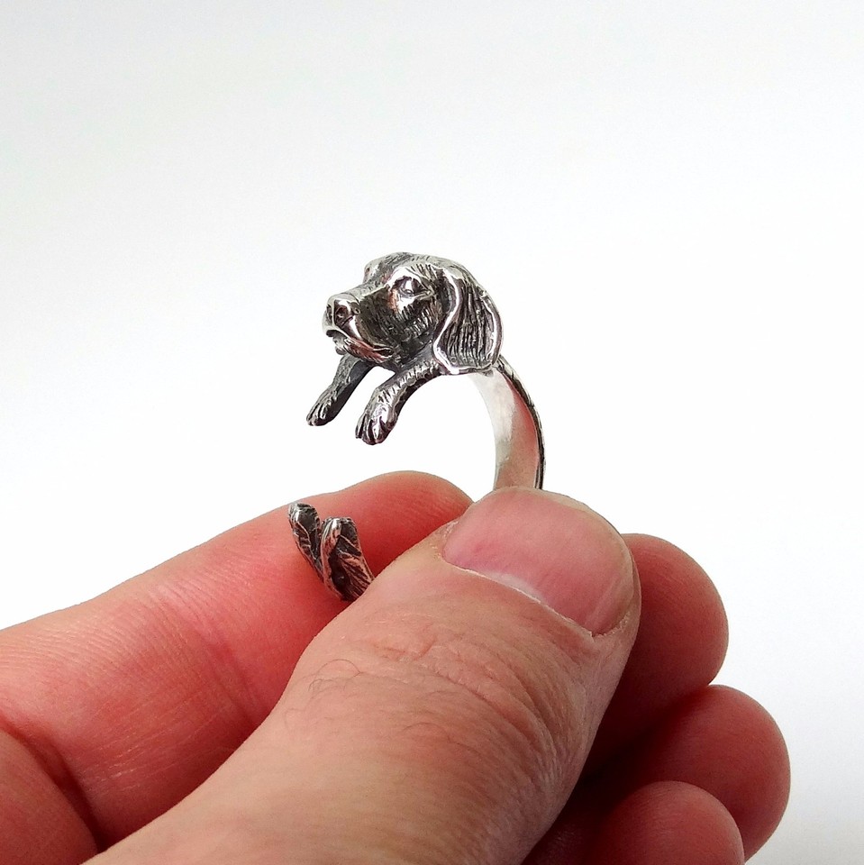 Beagle Ring, Beagle Jewelry, Beagle Puppy Ring, Beagle Jewelry, Best ...