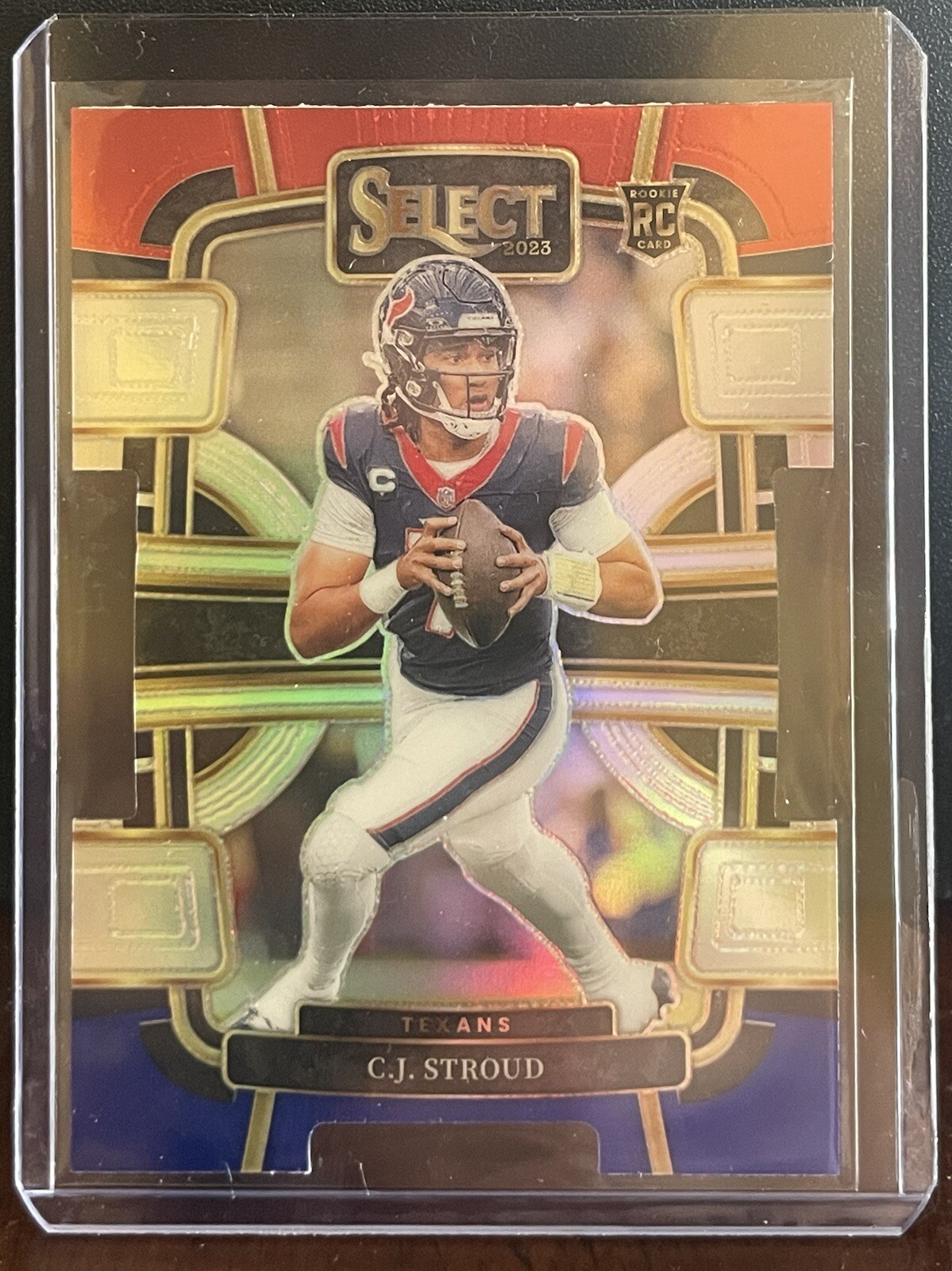 23 Panini Select Cj Stroud Red And Blue Die Cut #41 Concourse RC | eBay
