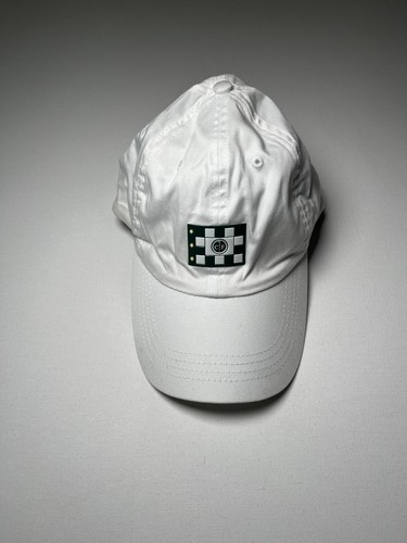 Imperial Sports Hat Mens White Green Strapback Performance Cap Conway ...