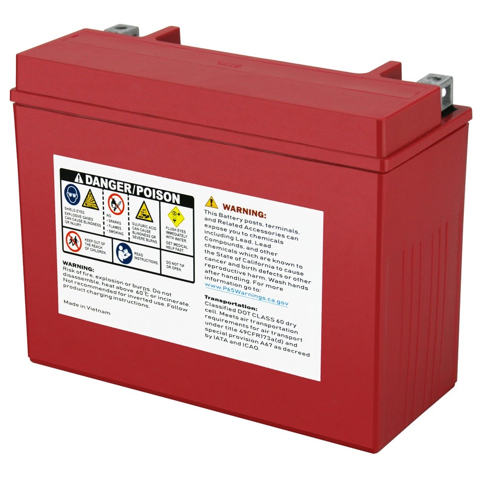 Banshee YTX24HL-BS Battery for Arctic Cat 700 Super Duty Diesel ATV ...
