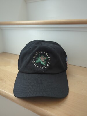 Maple Leaf Golf And Country Club Adult Hat Adjustable Port Charlotte ...