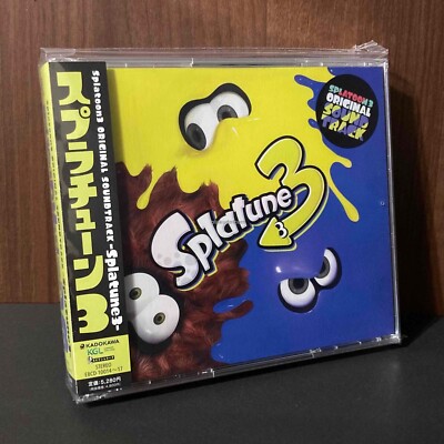 Splatoon 3 Original Soundtrack Splatune Nintendo Switch Game Music CD w ...